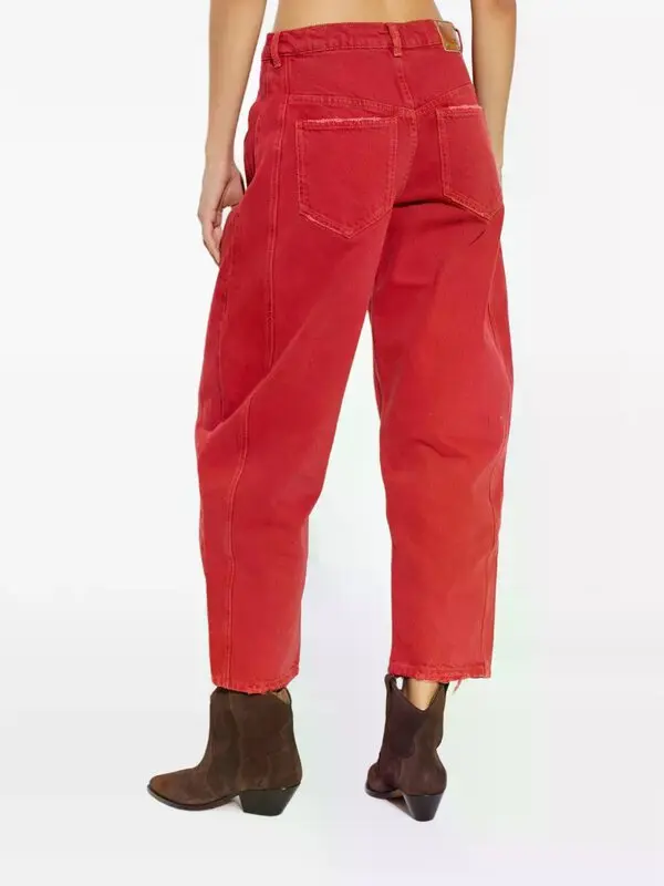 Isabel Marant Étoile Oriane Frayed-edge Jeans