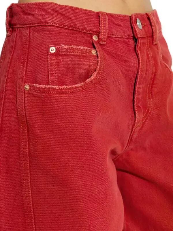 Isabel Marant Étoile Oriane Frayed-edge Jeans