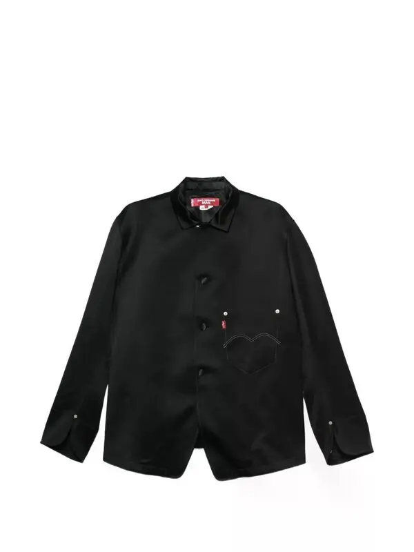 Junya Watanabe X Levi´s Heart-motif Button-up Jacket