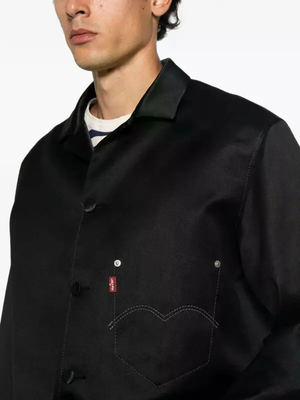 Junya Watanabe X Levi´s Heart-motif Button-up Jacket