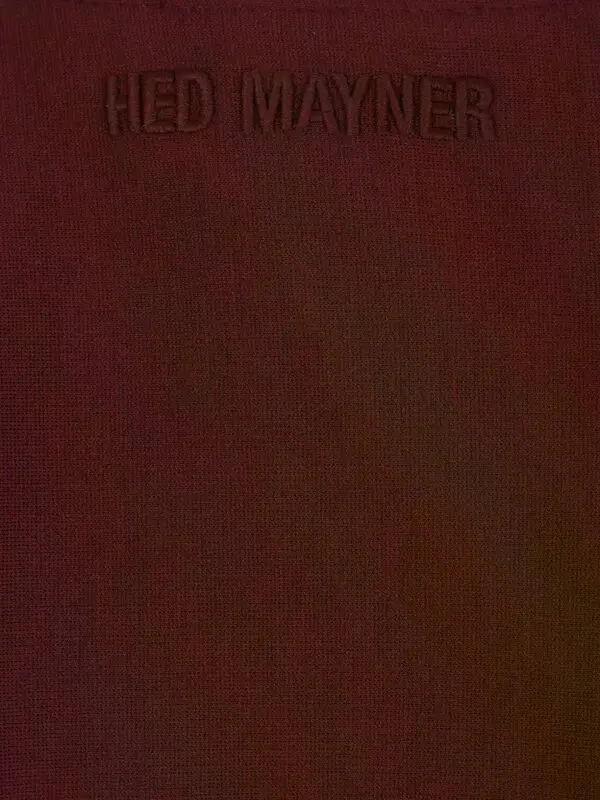 HED MAYNER Oversized Logo-embroidered T-shirt