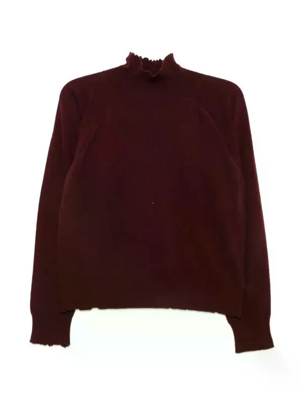 MAISON MARGIELA Distressed High-neck Sweater