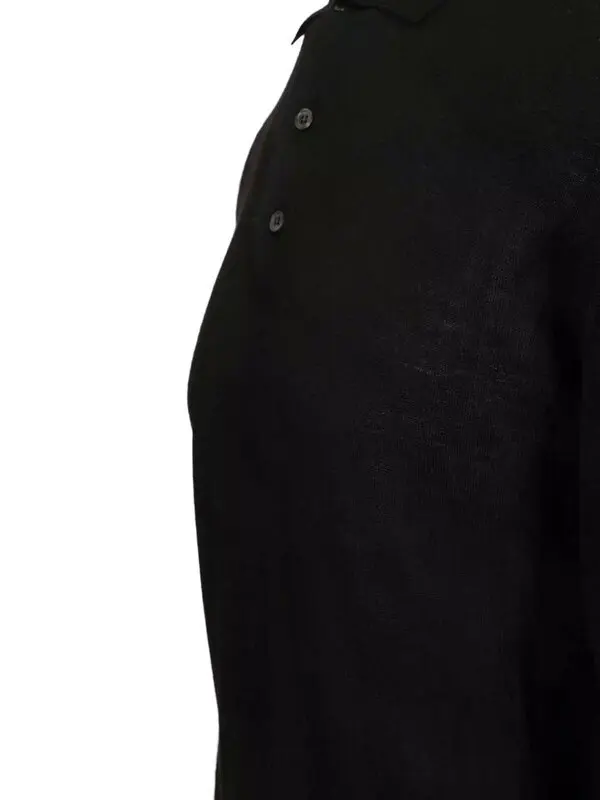 Al Duca D'aosta Long-sleeve Knitted Polo Shirt
