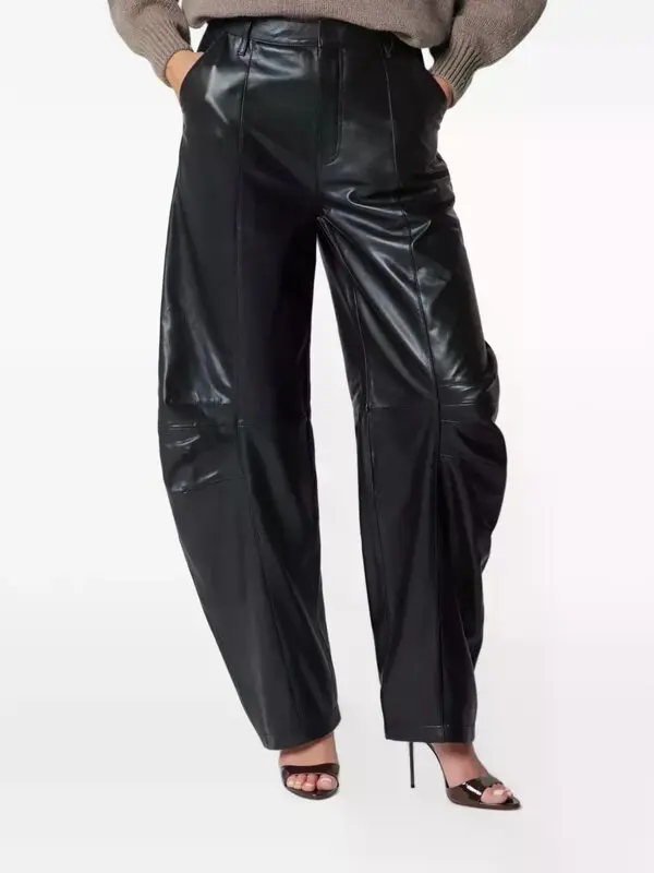 ROTATE BY BIRGER CHRISTENSEN Leather Cargo Pants