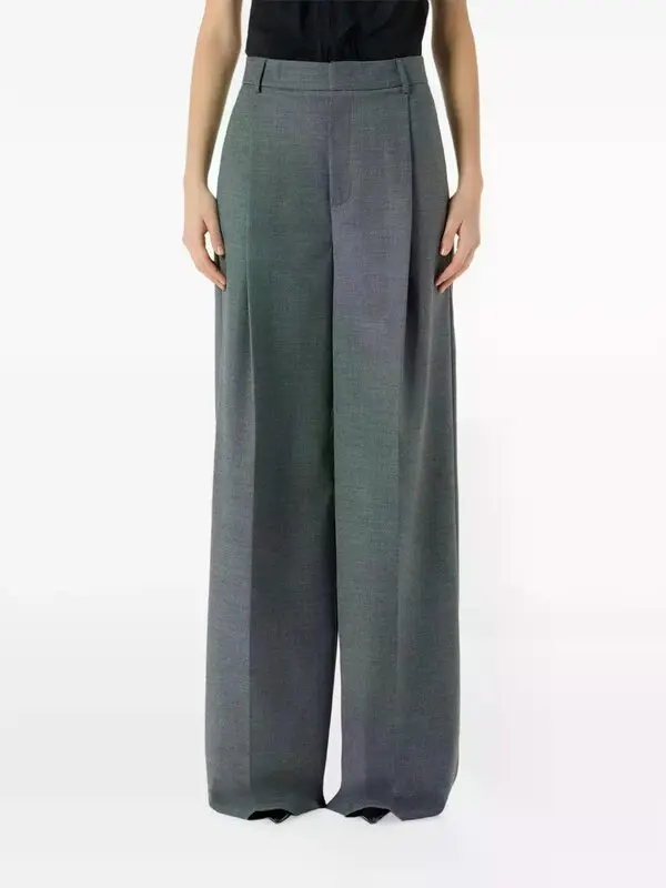 Blumarine Pleated Palazzo Pants