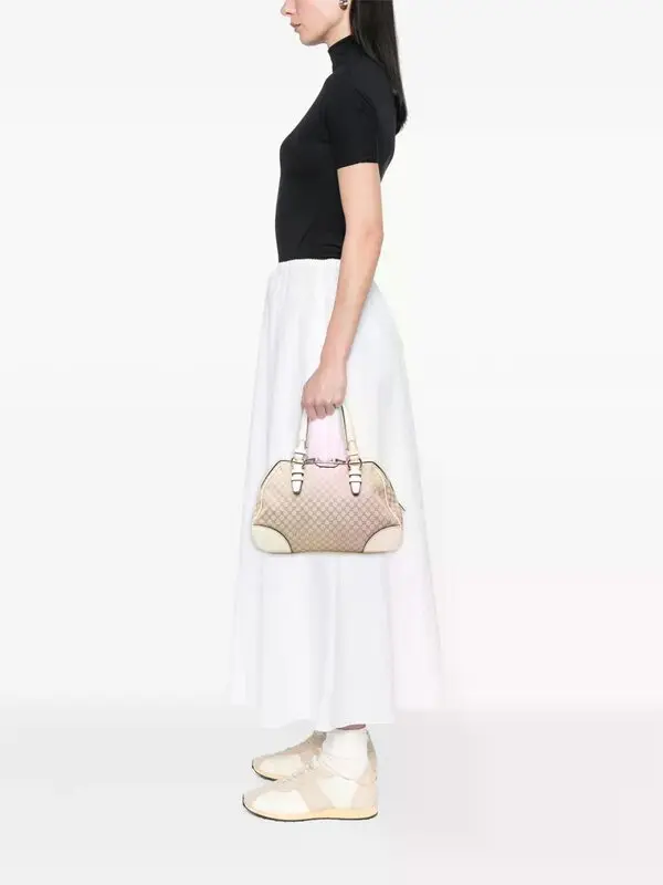 Celine 2008 Macadam Canvas Handbag