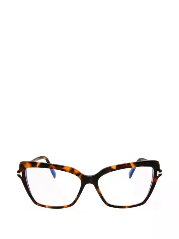 TOM FORD Tortoiseshell-effect Cat-eye Glasses