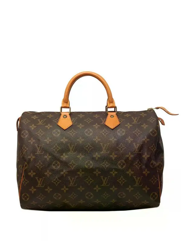 LOUIS VUITTON 1992 Monogram Speedy 35 Boston Bag