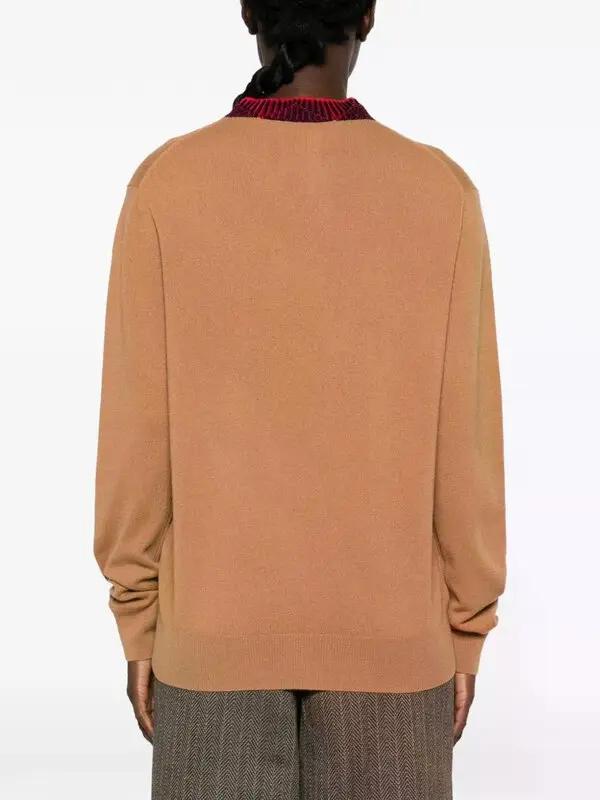 N°21 Contrast-trim Sweater