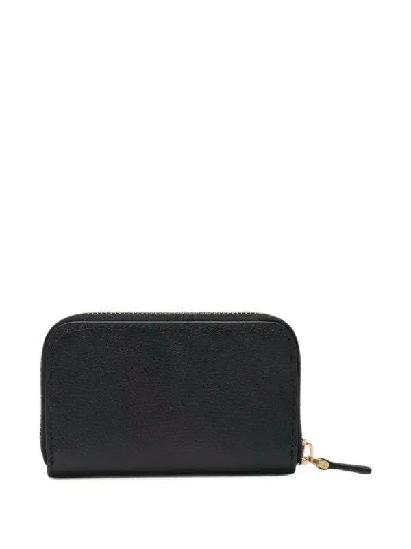 Valentino Garavani Vlogo Signature Leather Wallet