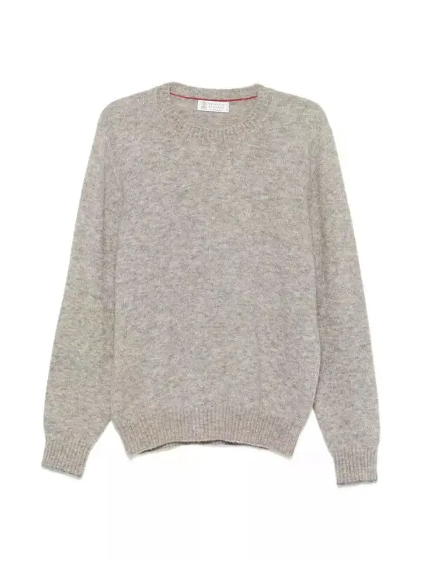 Brunello Cucinelli Crew-neck Ribbed-trim Sweater