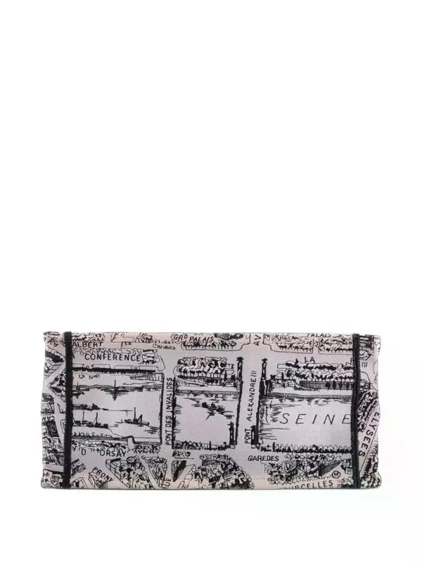Dior Book Embroidered Canvas Medium Tote Bag - Grey