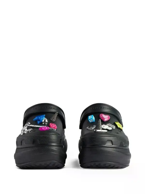 Balenciaga Patch-embellished Clogs