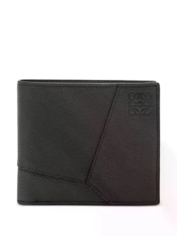 Loewe Puzzle Leather Wallet - Grey