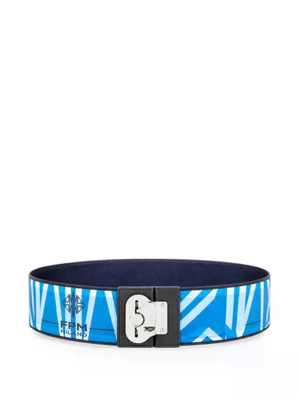 FPM MILANO Xs Butterfly Elasticated Luggage Belt - Blue