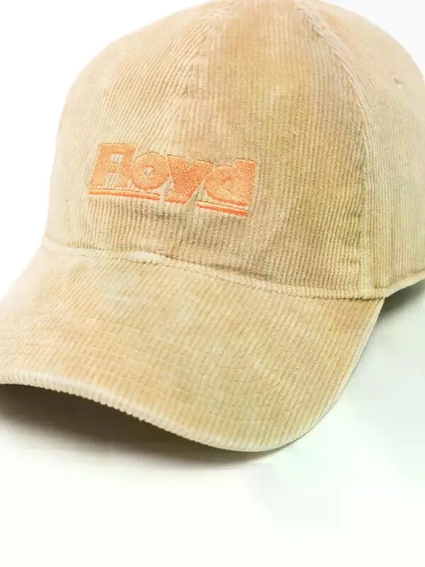 FLOYD Logo-embroidered Corduroy Baseball Cap