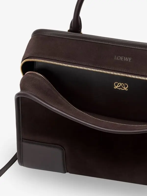 Loewe Amazona 180 Suede Handbag