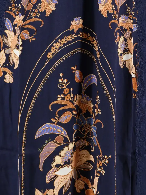 Farm Rio Lara Viscose Long Dress