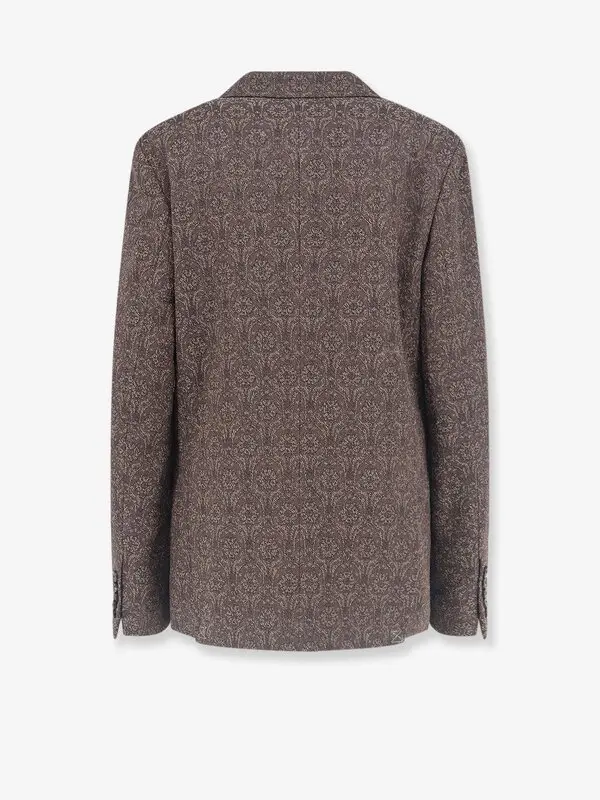 Dries Van Noten Barrysta Wool And Cotton Blazer