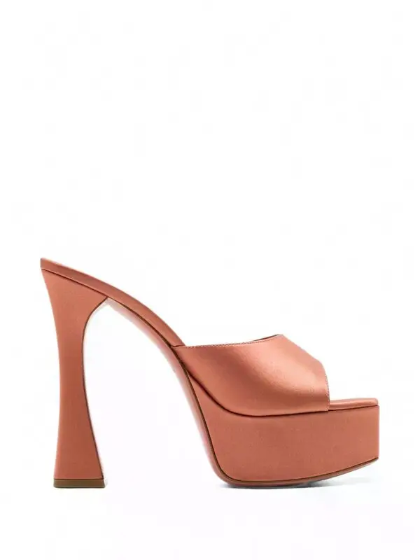 Amina Muaddi Dalida Platform Sandals