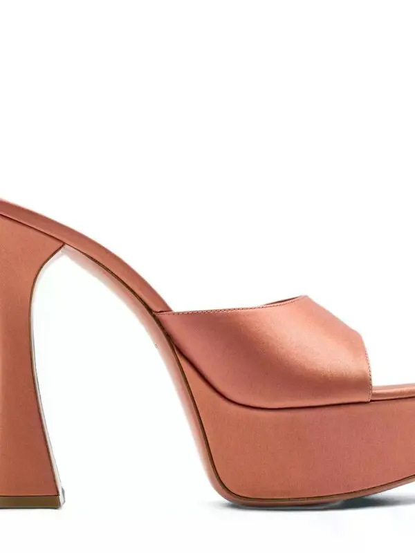 Amina Muaddi Dalida Platform Sandals