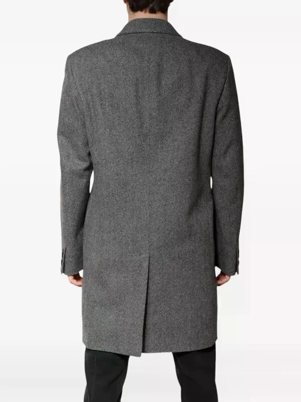Dolce & Gabbana Single-breasted Wool Coat