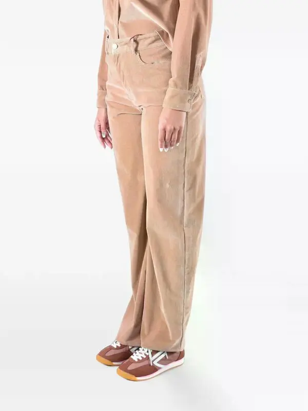 Max Mara Corduroy Straight Trousers