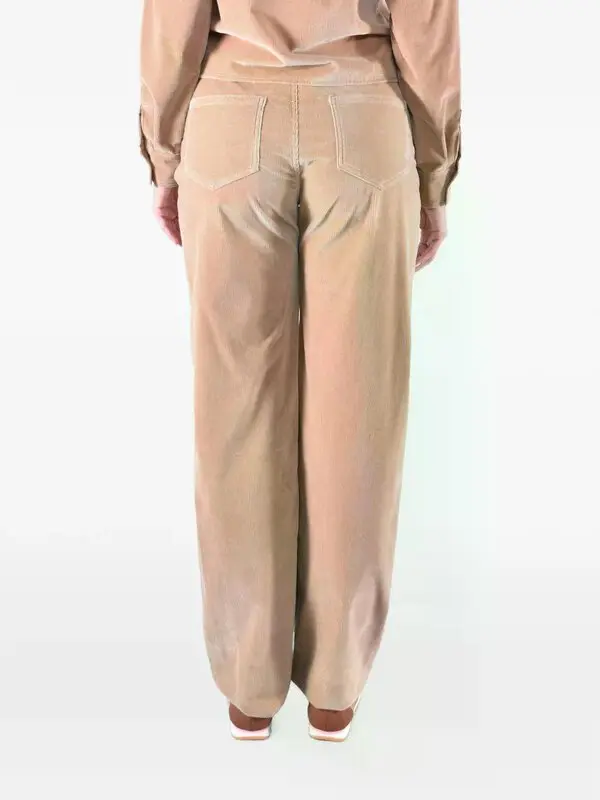 Max Mara Corduroy Straight Trousers