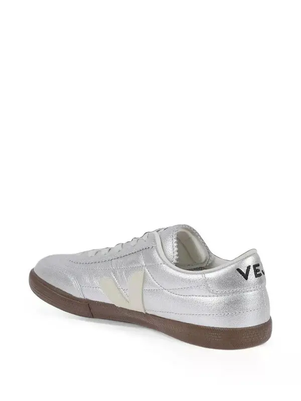 VEJA Panenka Metallic-effect Logo-patch Sneakers
