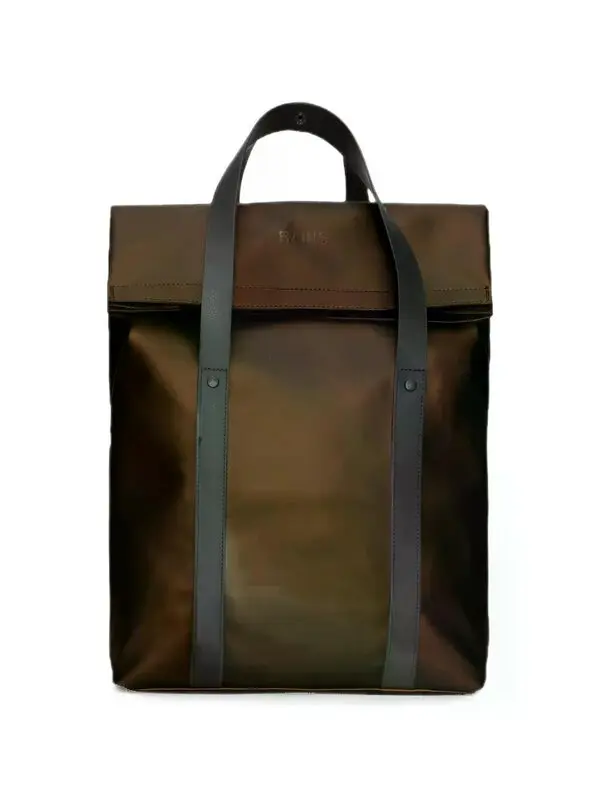 Rains Fold-over Buckle-fastening Backpack