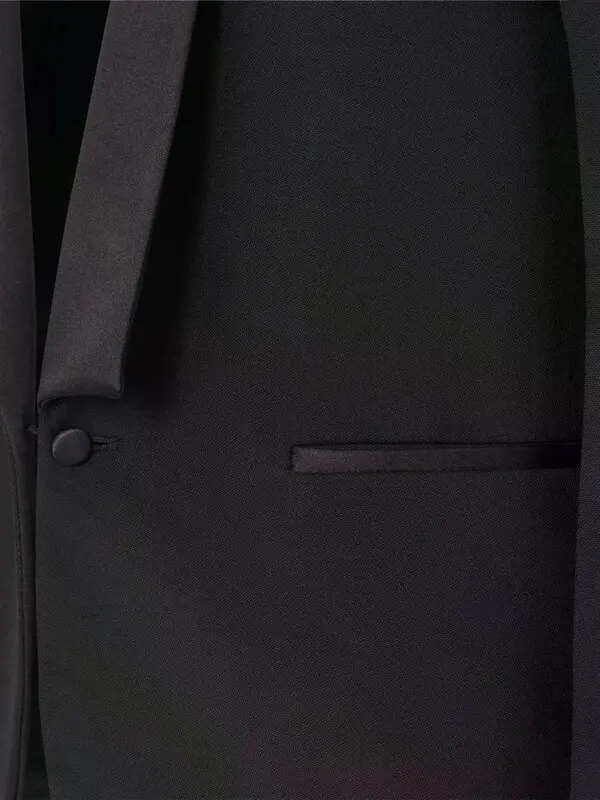 Fendi Shawl-lapel Wool Blazer