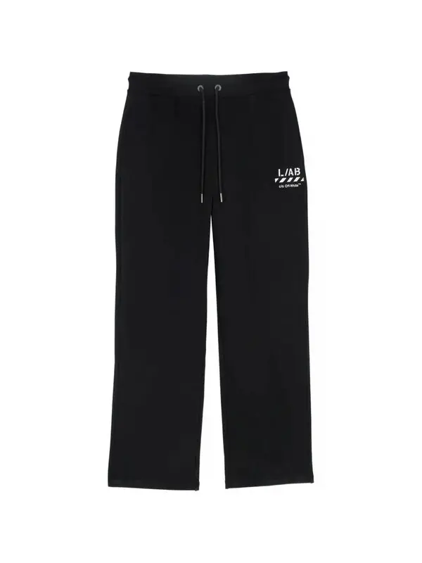 L/AB C/O OFF-WHITE Core Diagonal Track Pants