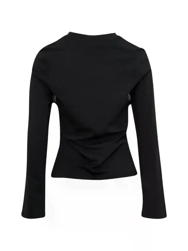 Ulla Johnson Freda Ruffled Long-sleeve T-shirt