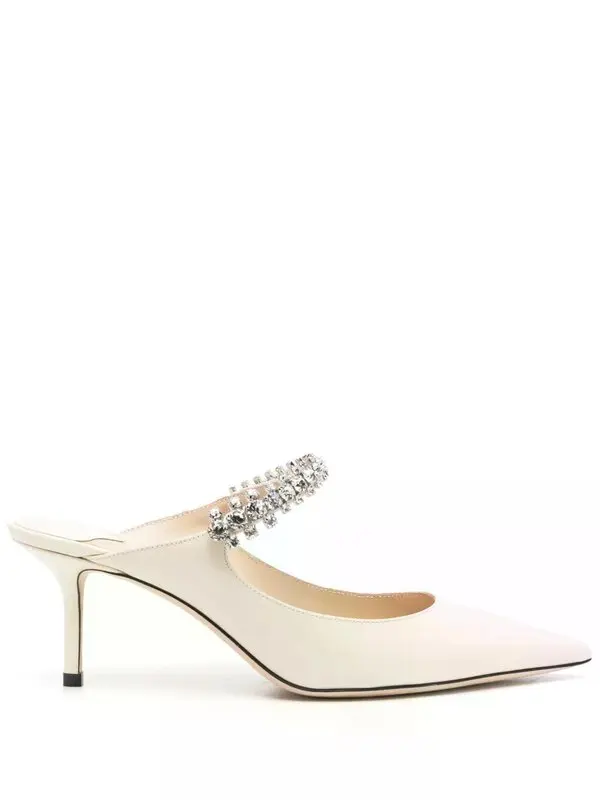 JIMMY CHOO Bing 65mm Patent Leather Mules