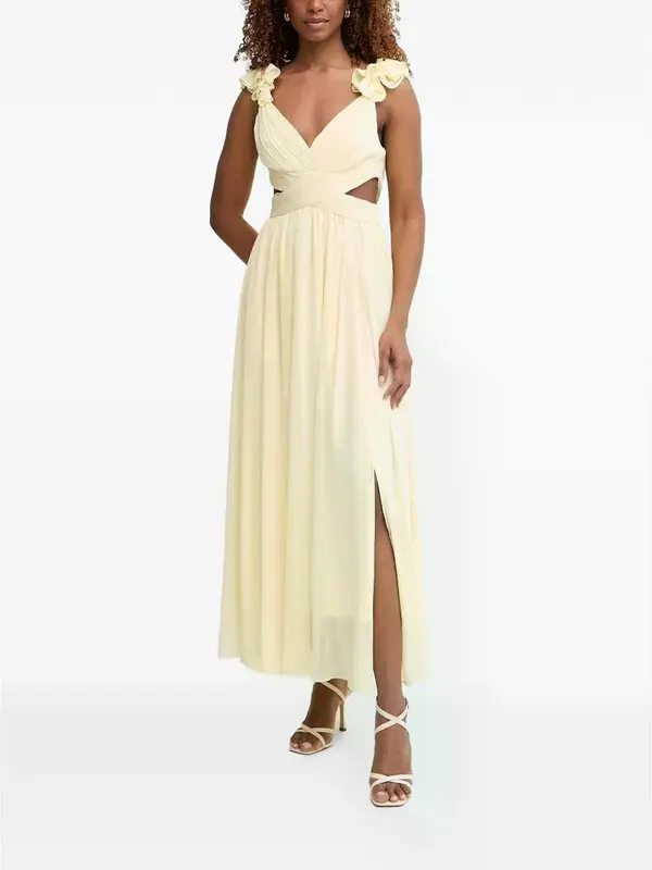MORGAN Ruffled Cut-out Maxi Dress