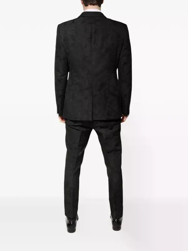 Dolce & Gabbana Floral-jacquard Two-piece Suit