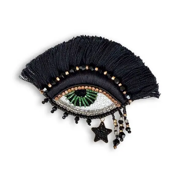 VETKA Eye Brooch With Fringe – Witch Charm