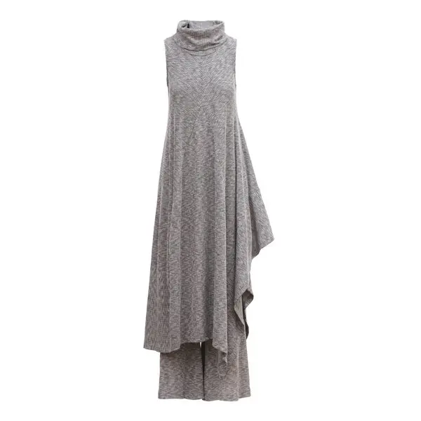 JULIA ALLERT Two-piece Set Knit Dress And Pants Melange