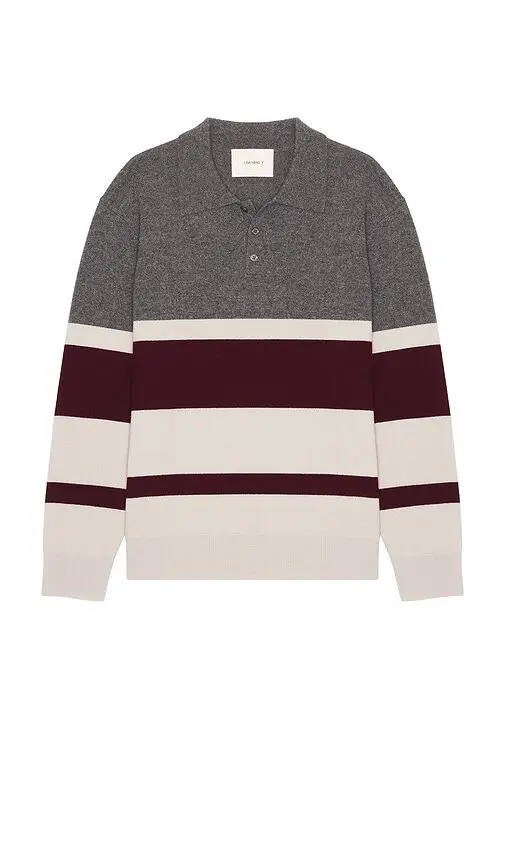 LISA YANG Tyrone Stripes Sweater In . Also - Grey