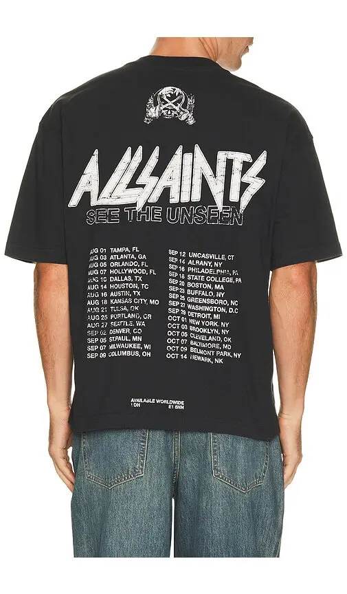 ALLSAINTS Chromium Short Sleeve Tee In . Also