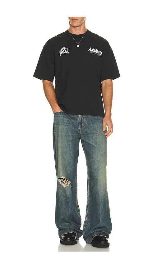 ALLSAINTS Chromium Short Sleeve Tee In . Also