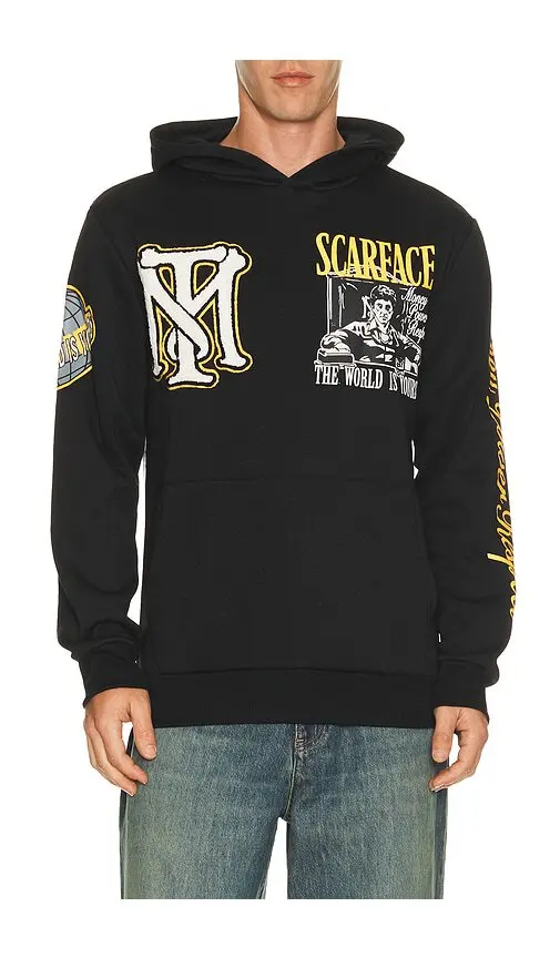 REASON Scarface Mpr Varsity Hoodie In . Also