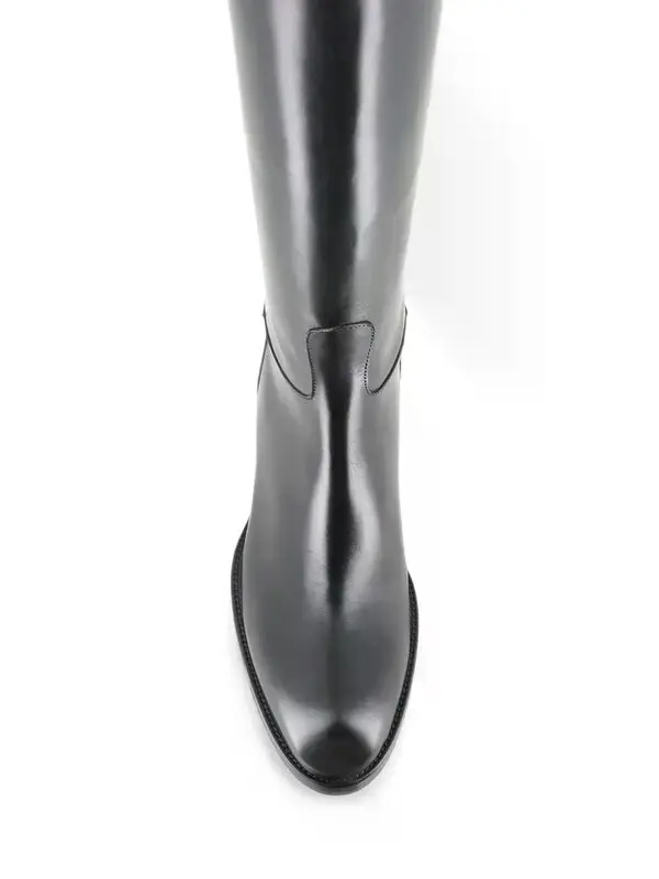 Sartore Buckle-detail Leather Boots