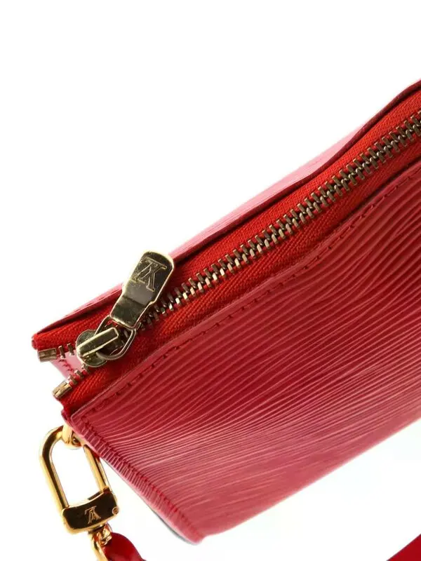 LOUIS VUITTON Pochette Accessoires Epi Leather Clutch Bag