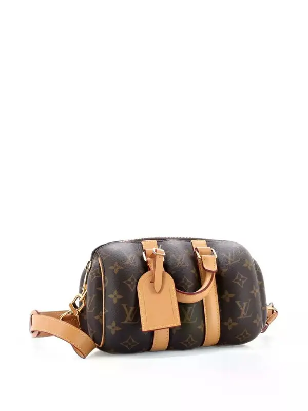 LOUIS VUITTON Keepall Bandouliere Bag Blown Up Monogram Canvas 25 Shoulder Bag