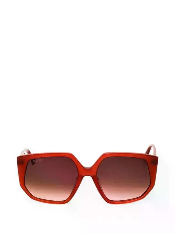 MAX&CO. Geometric-frame Sunglasses - Brown
