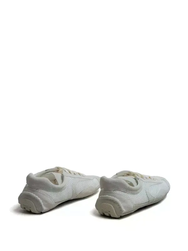 Prada Panelled Mesh Sneakers - White