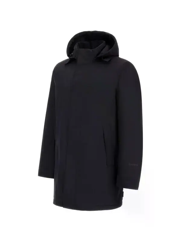 Herno Gore-tex® Hooded Single-breasted Coat