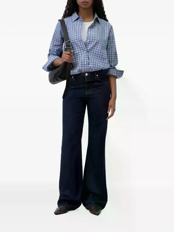 Closed Checked Cotton-twill Shirt