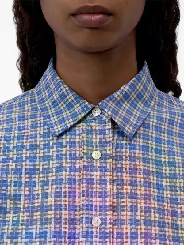 Closed Checked Cotton-twill Shirt